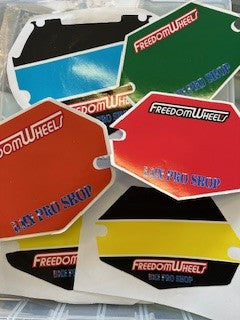 Race Plate Decals – Freedom Wheels